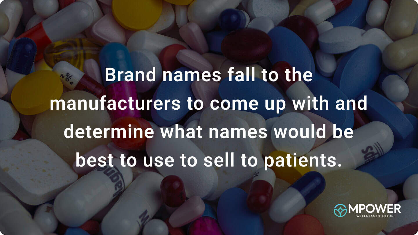 How Drugs Are Named - Mpower Wellness