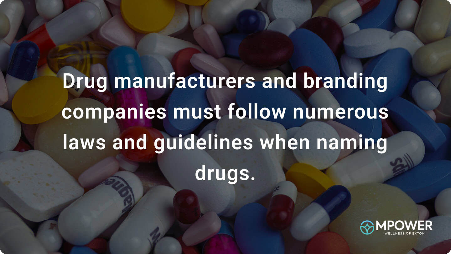 How Drugs Are Named - Mpower Wellness